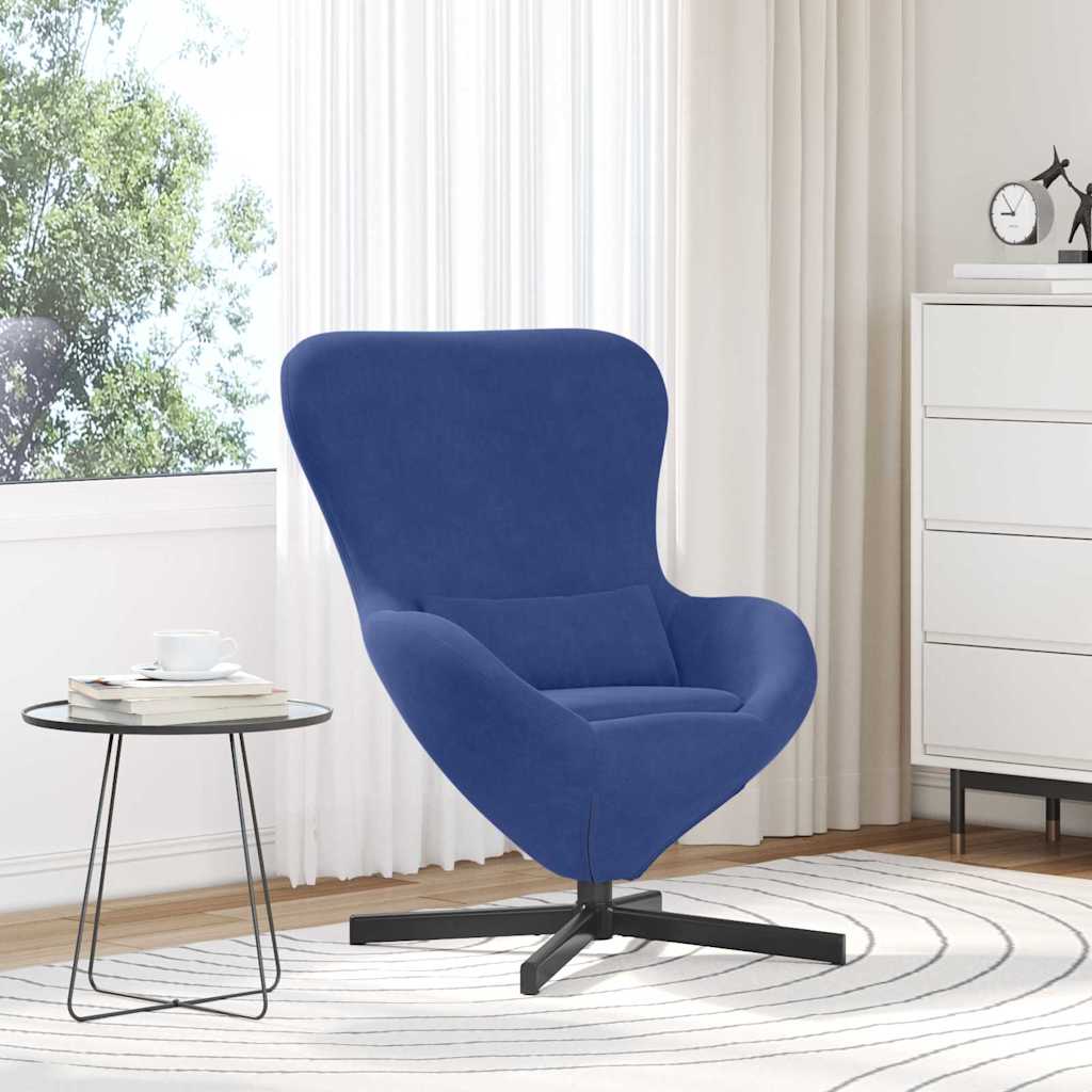 Egg Chair Police Blue Velvet – Croft Home & Garden