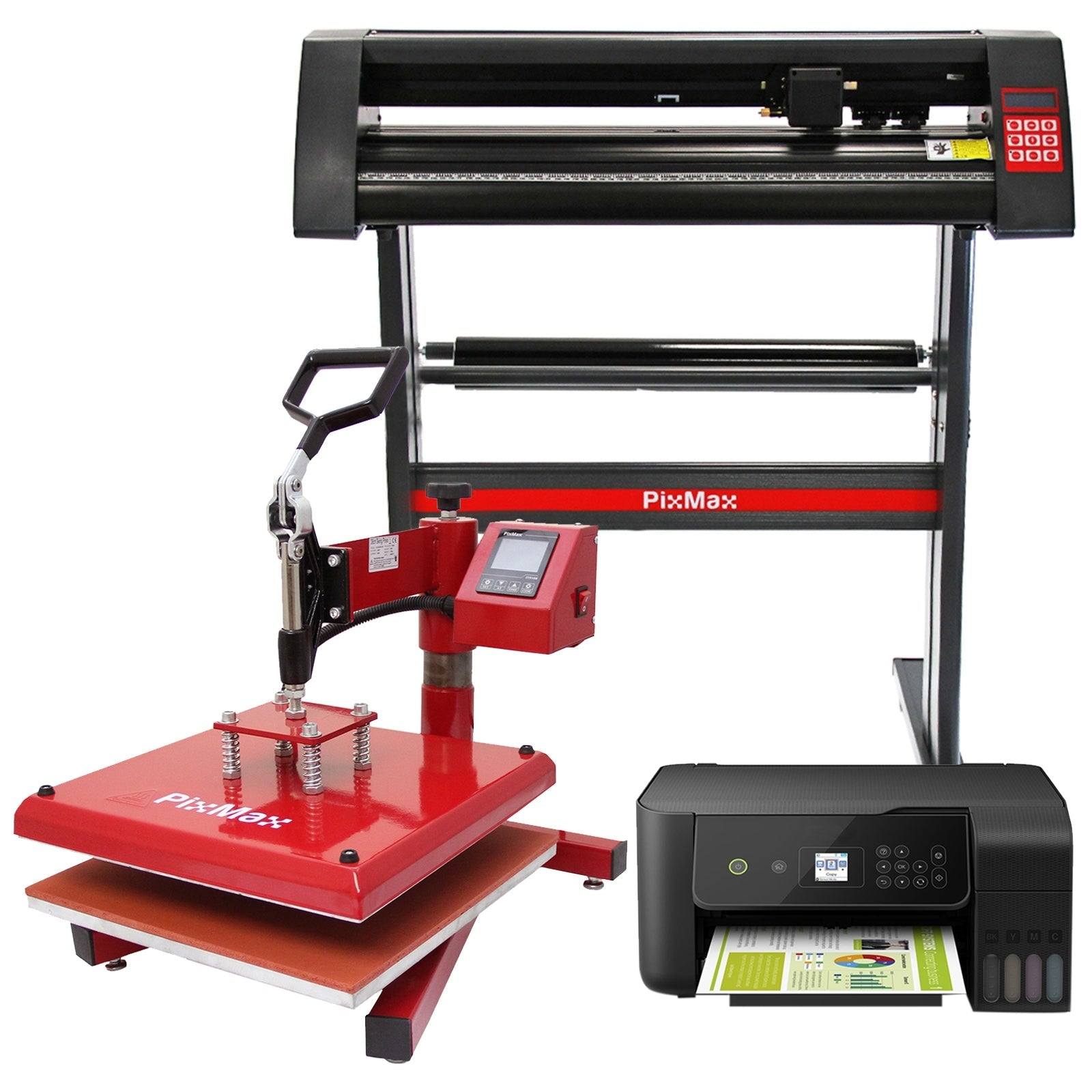 PixMax 38cm Swing Heat Press, Vinyl Cutter, Printer – Croft Home & Garden