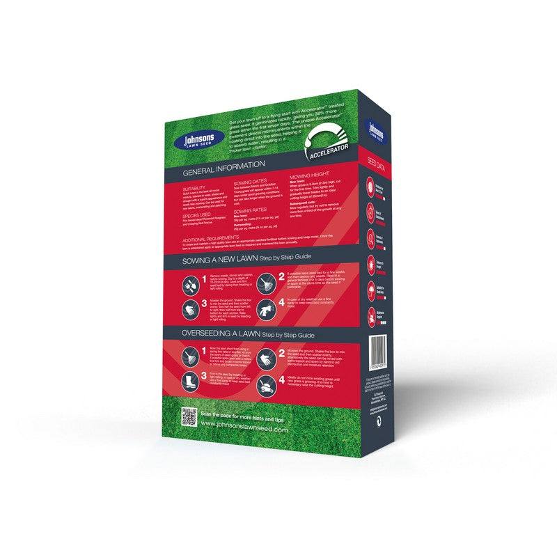 Johnsons 1kg Quick Lawn Seed Accelerator – Croft Home & Garden