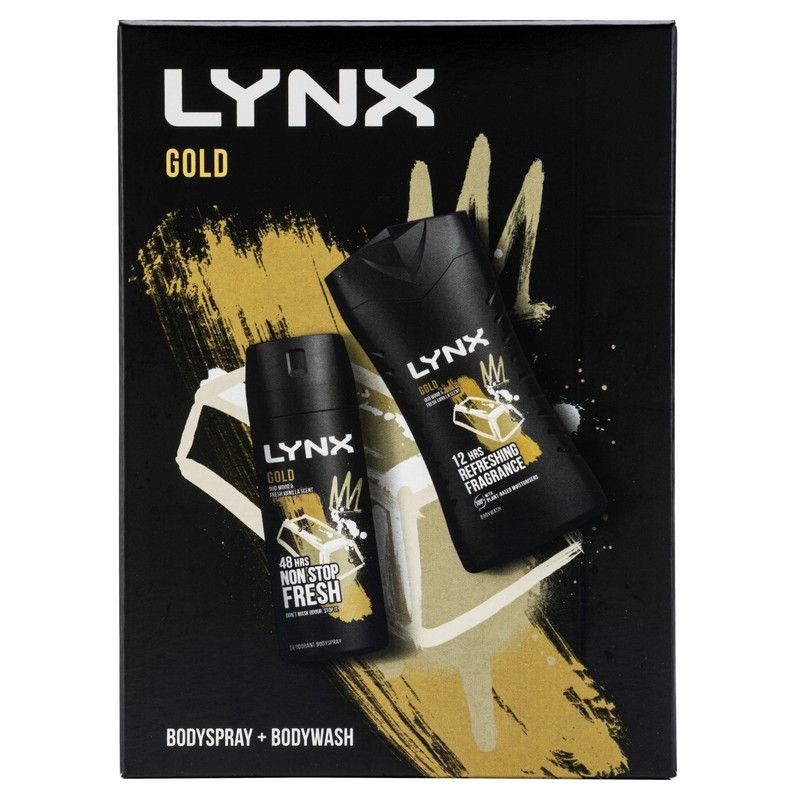 Duo Gift Set Lynx Gold – Croft Home & Garden