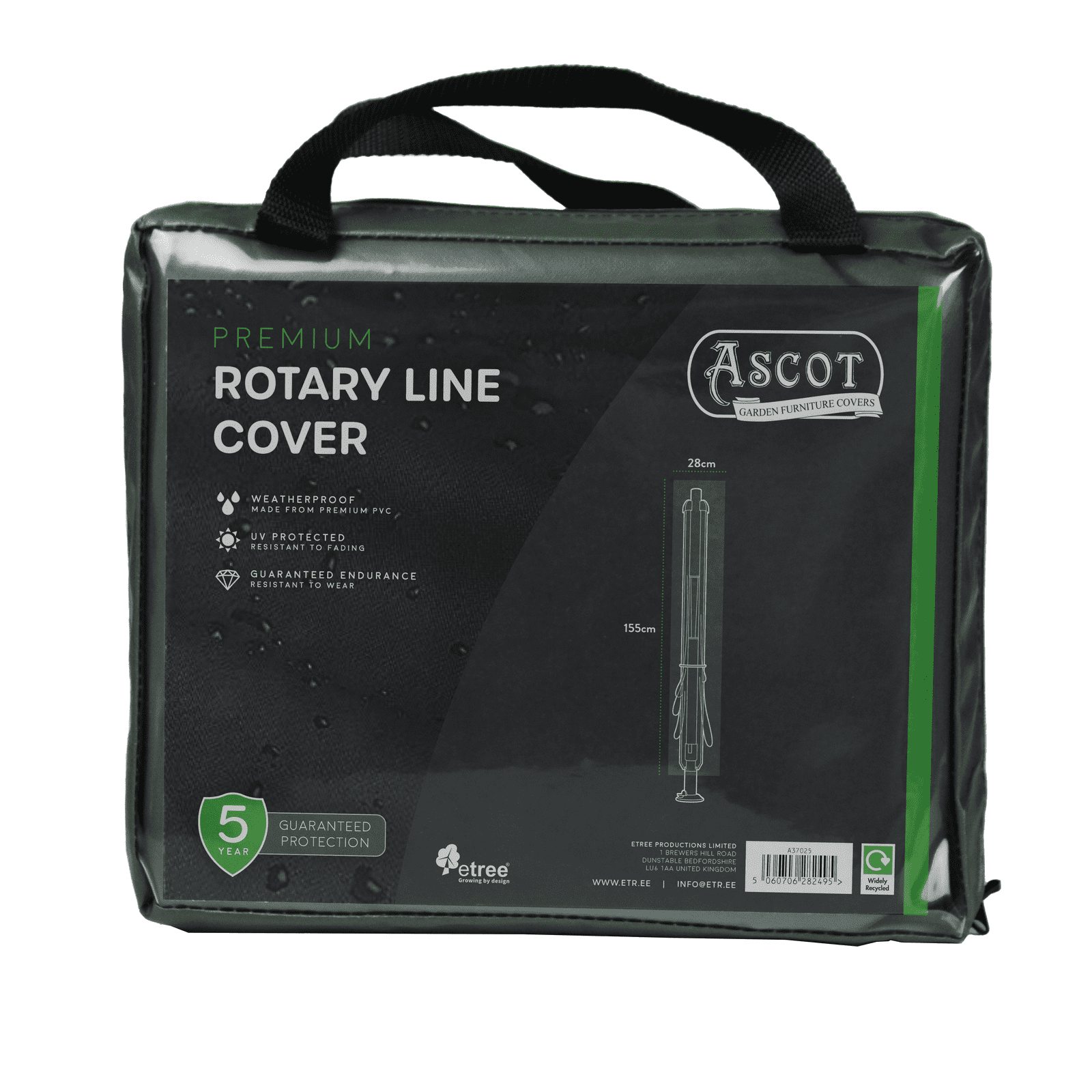 Premium Rotary Line Cover - 28/28(W) X 155 (H) cm – Croft Home & Garden