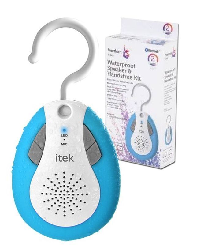 Itek Waterproof Hook-on Shower Speaker – Croft Home & Garden
