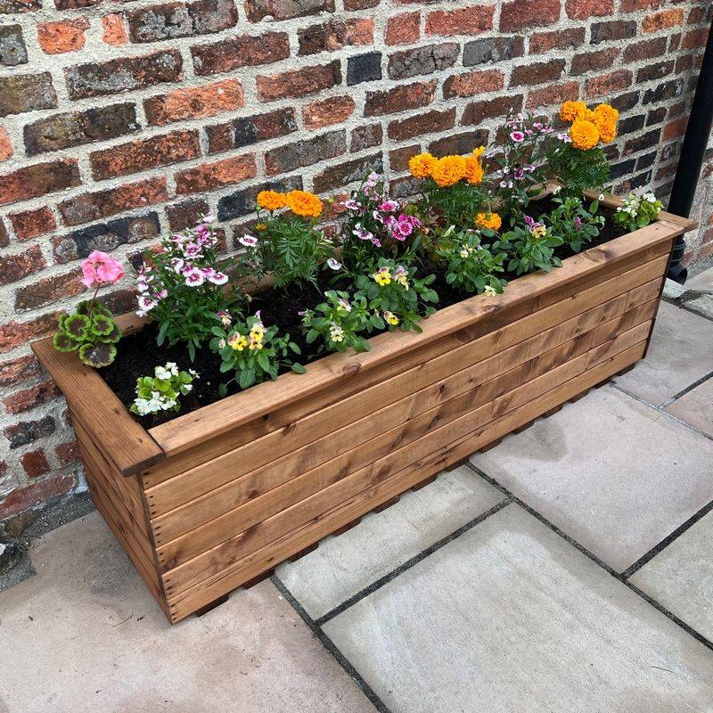 Willoughby Garden Trough Planter by Charles Taylor - 161cm – Croft Home ...