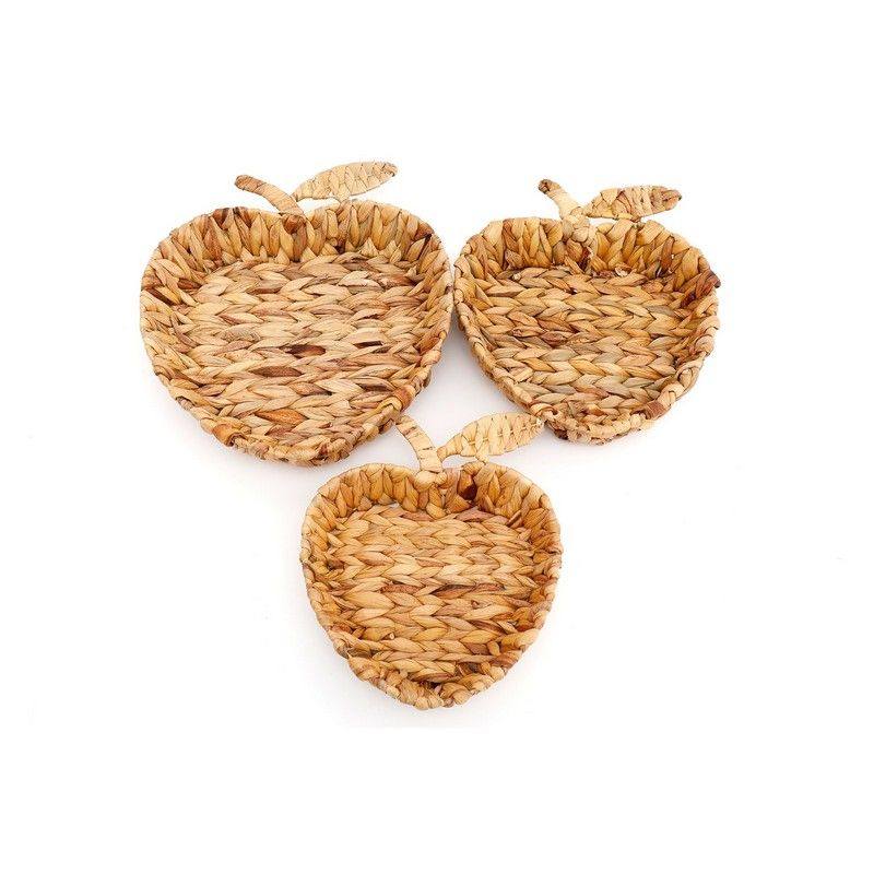 Rattan Apple Shape Basket Trays – Croft Home & Garden
