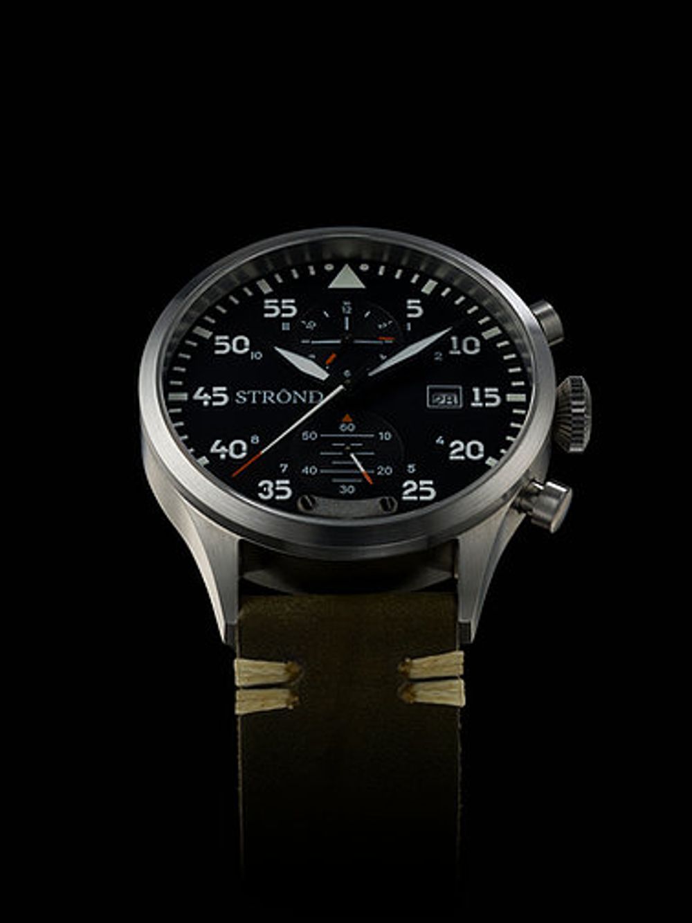 Strond DC-3 MKll aviation Swiss movement all steel – Croft Home & Garden