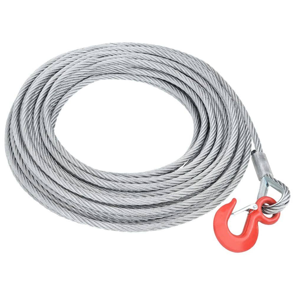 Wire Rope Cable 1600 kg 20 m – Croft Home & Garden