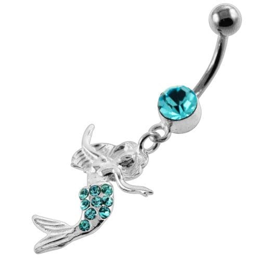 Dancing Mermaid Navel Belly Button Piercing – Croft Home & Garden